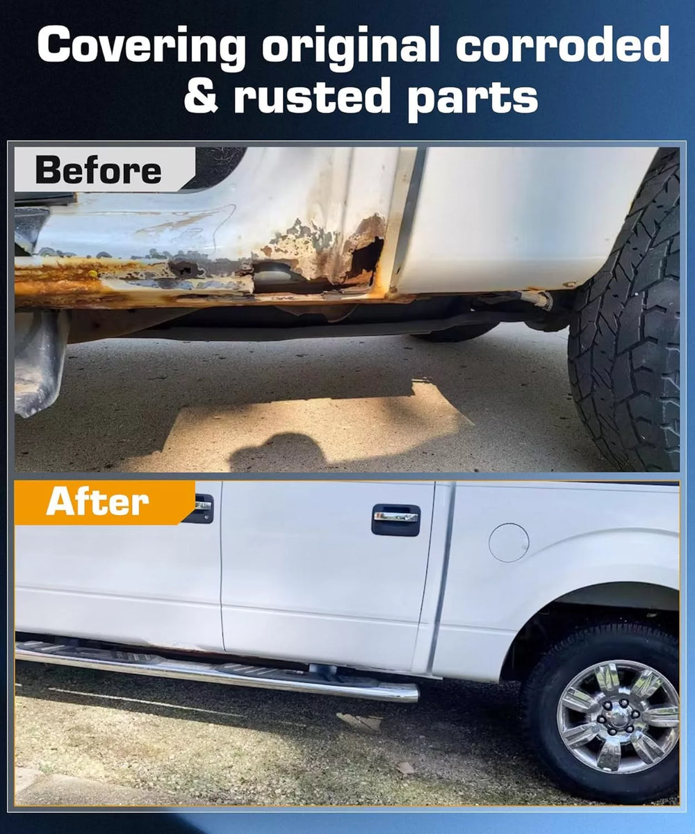 Oriclambo Rocker Panel Fit for 2009-2014 F150 Crew Cab Super Crew Rust ...