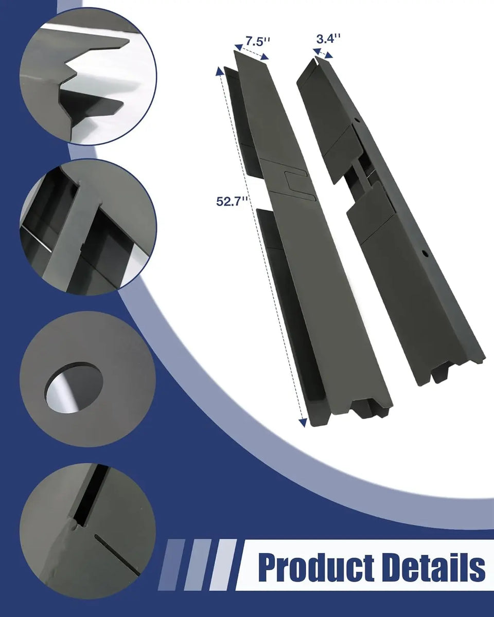 Oriclambo Full Center Frame Rust Repair Kit for 2007-2014 2nd Gen Chev ...